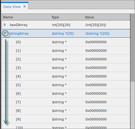 Working with Complex Variables in the Data View